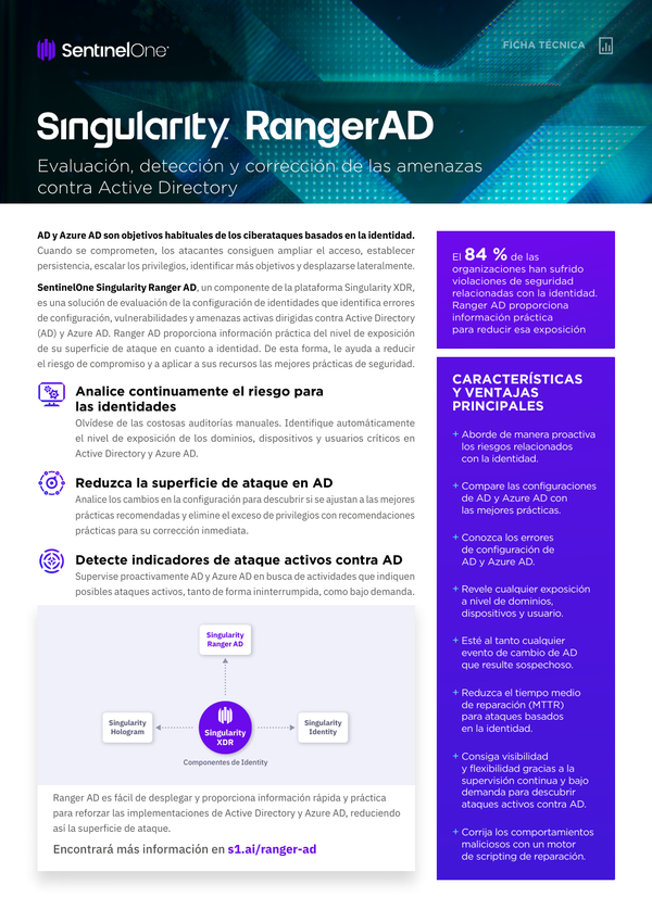 Singularity Ranger AD