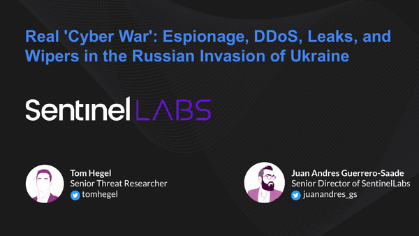 Real 'Cyber War': Espionage, DDoS, Leaks, and Wipers in the Russian ...
