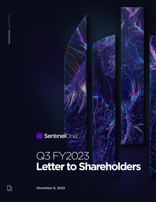 Q3 FY2023 Letter to Shareholders