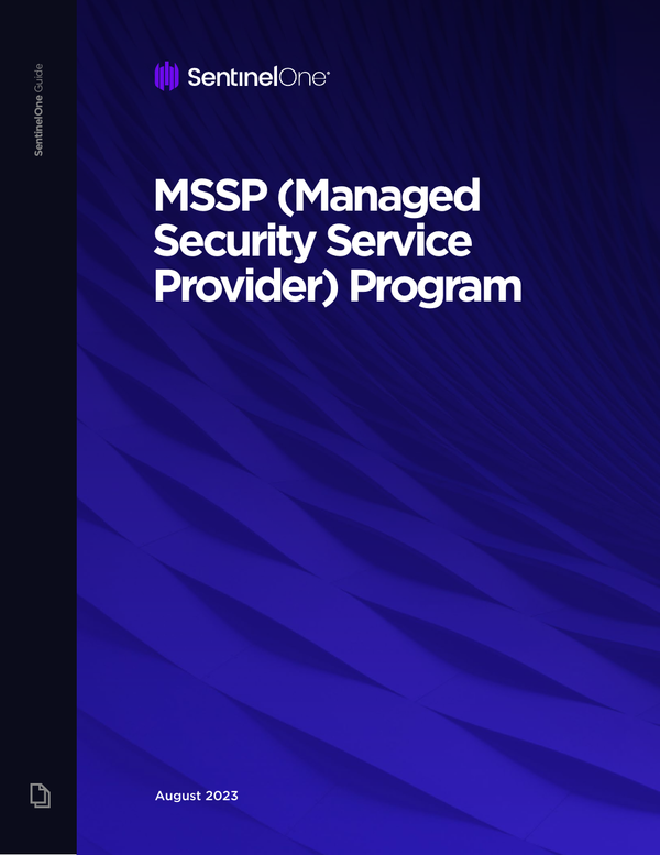 MSSP Partner Program by SentinelOne