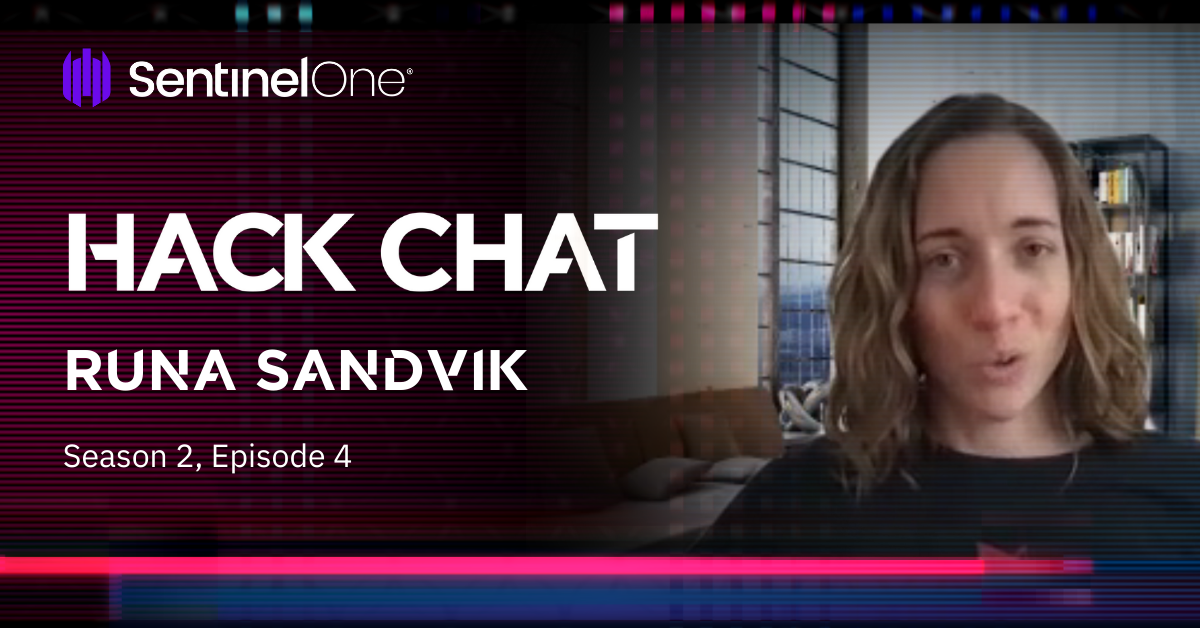 Runa Sandvik | Passion for Privacy & Threat Intelligence