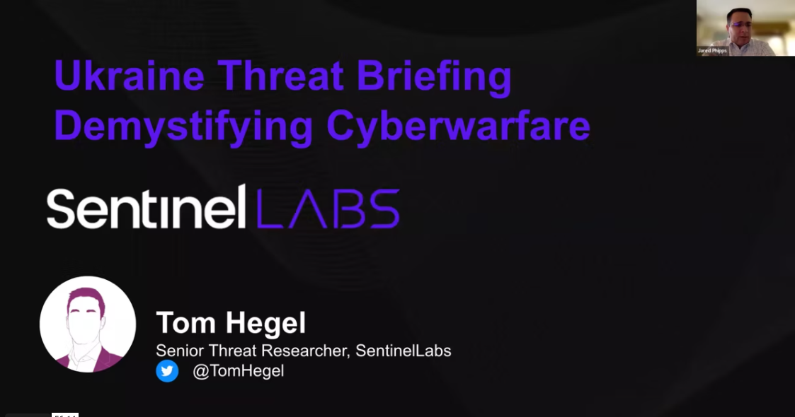 Ukraine Threat Briefing - Demystifying Cyberwarfare