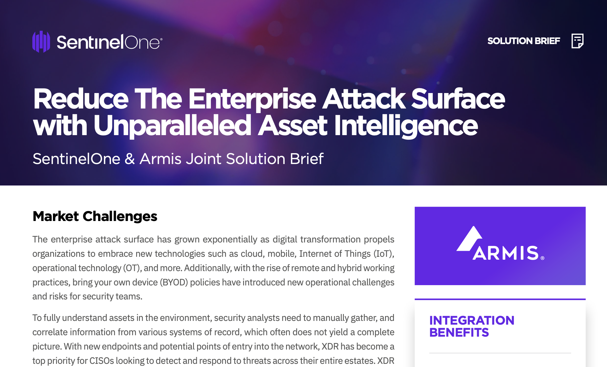 Reduce The Enterprise Attack Surface With Unparalleled Asset Intelligence