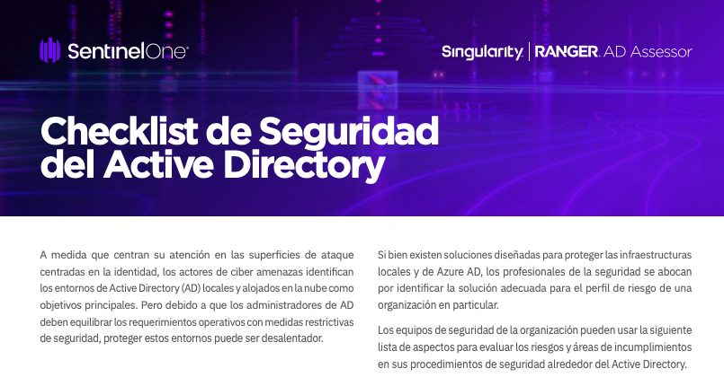 Checklist de Seguridad del Active Directory