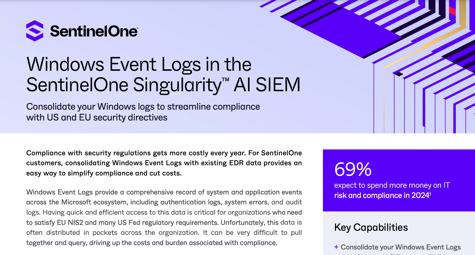 Windows Event Log For Singularity AI SIEM