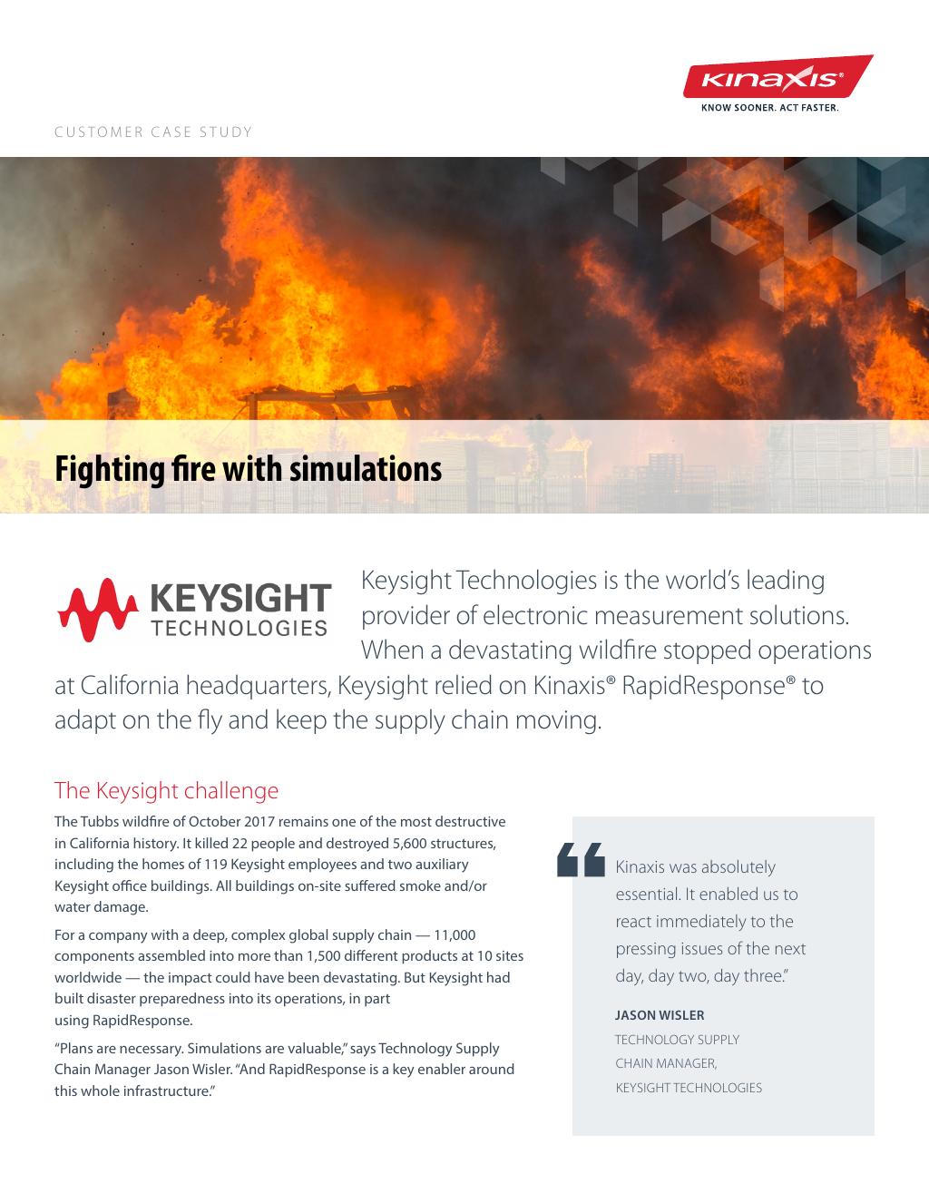 Keysight Technologies: Fighting fire with simulations