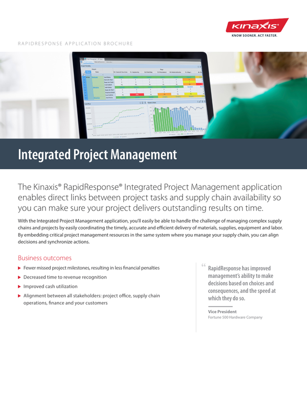 Integrated Project Management brochure