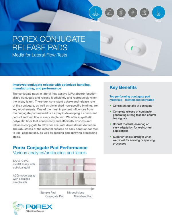 Sample Pads Media for Lateral-Flow Tests