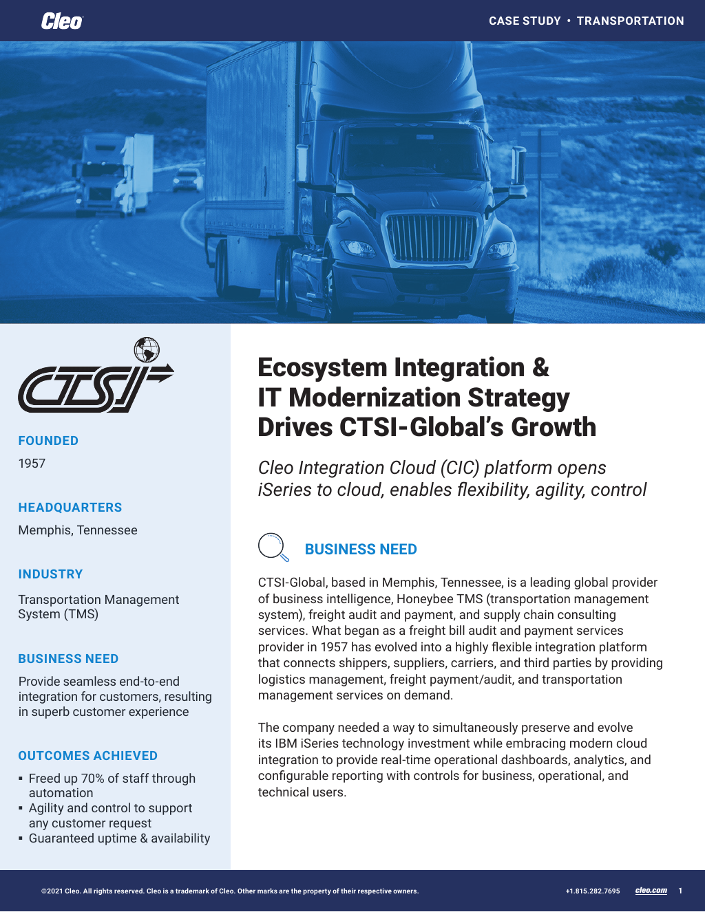 CTSI-Global Case Study