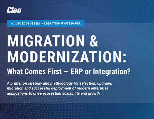 Migration & Modernization: What Comes First - ERP or Integration?