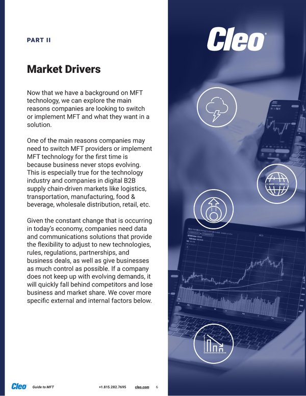 What's Driving Companies to Implement MFT?