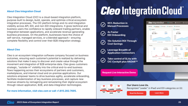 Part III: The Route to Control: Ecosystem Integration (Cont'd)