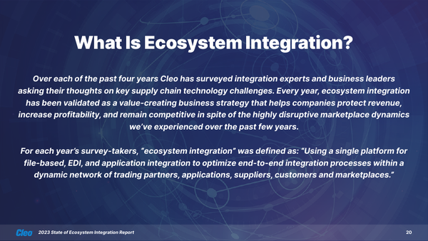 Part III: The Route to Control: Ecosystem Integration (Cont'd)