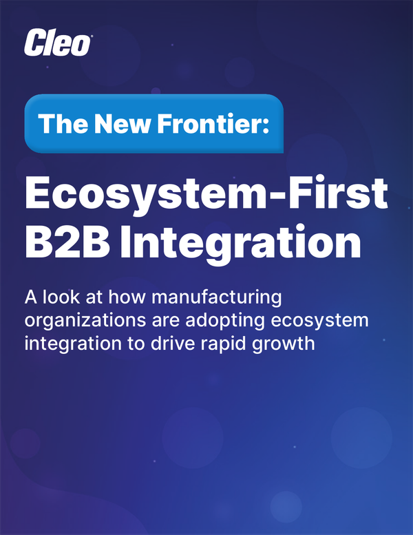 Manufacturing B2B Integration Lookbook