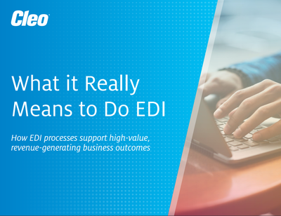 EDI Electronic Data Interchange Infographic