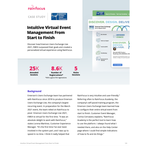 Intuitive Virtual Event Management From Start to Finish