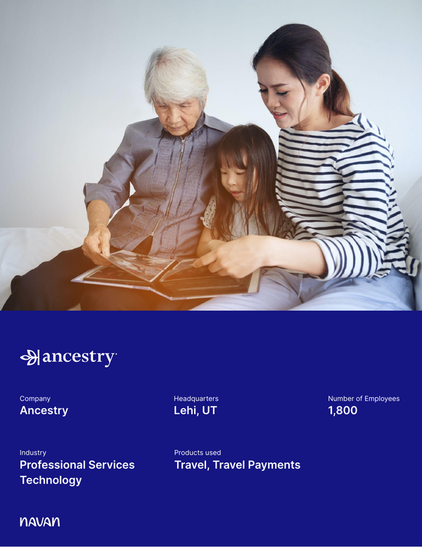 Ancestry Finds a Trusted Partner in Navan