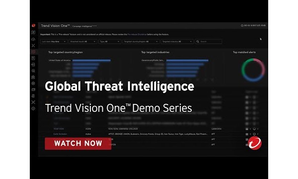 Vision One Demo Session - Global Threat Intelligence