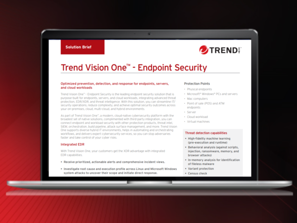 Trend Vision One™ - Endpoint Security