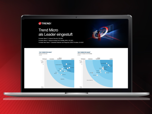 Als Leader eingestuft: The Forrester Wave: Endpoint Security, Q4 2023