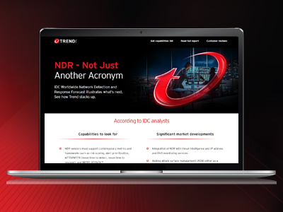 IDC NDR Worldwide Market Forecast