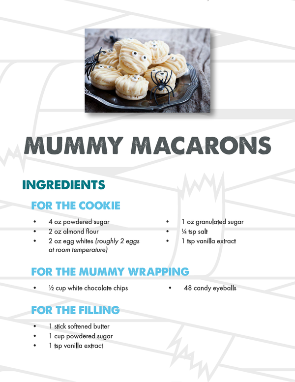 Mummy Macarons