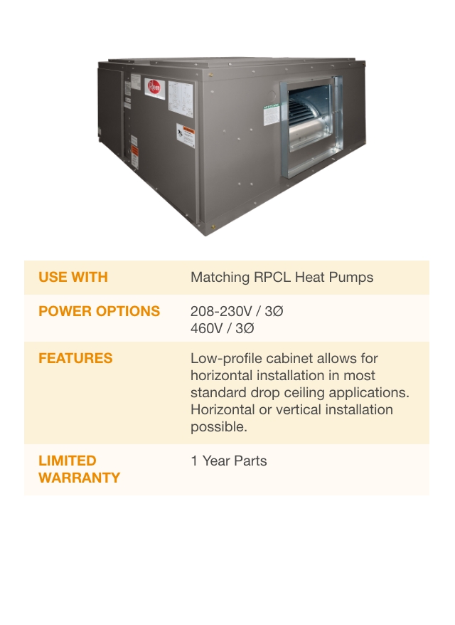 Commercial Split Air Conditioning | A/C and Heat Pumps | Rheem ...