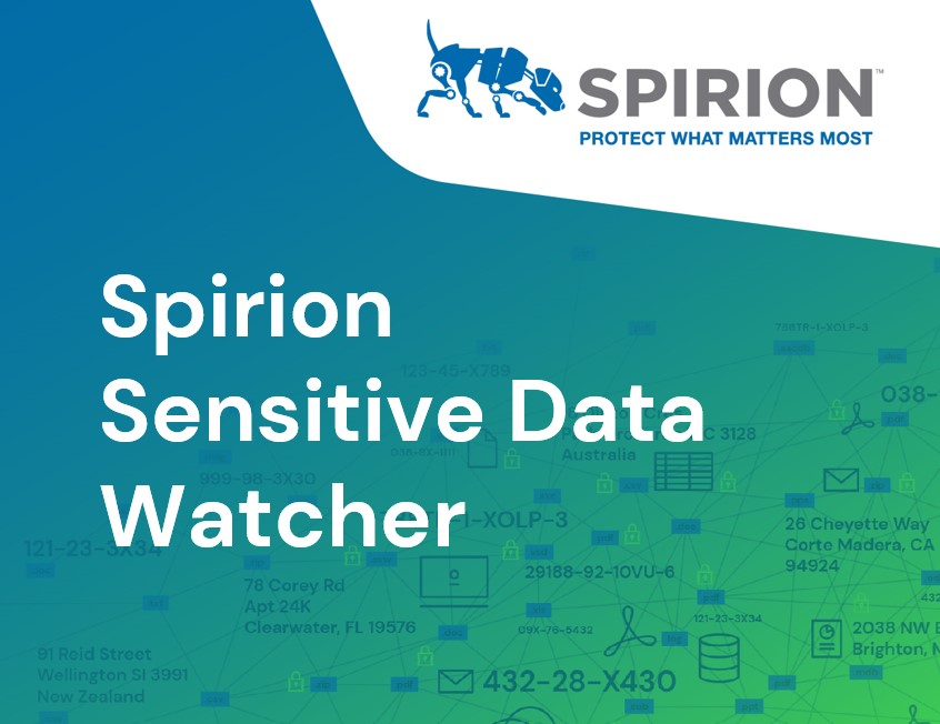 Spirion Sensitive Data Watcher