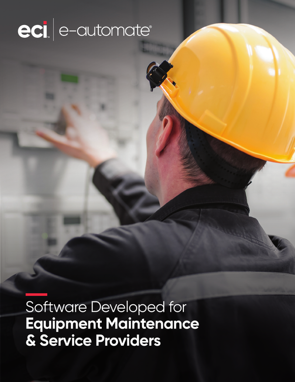 E-automate Brochure Equipment Maintenance Service