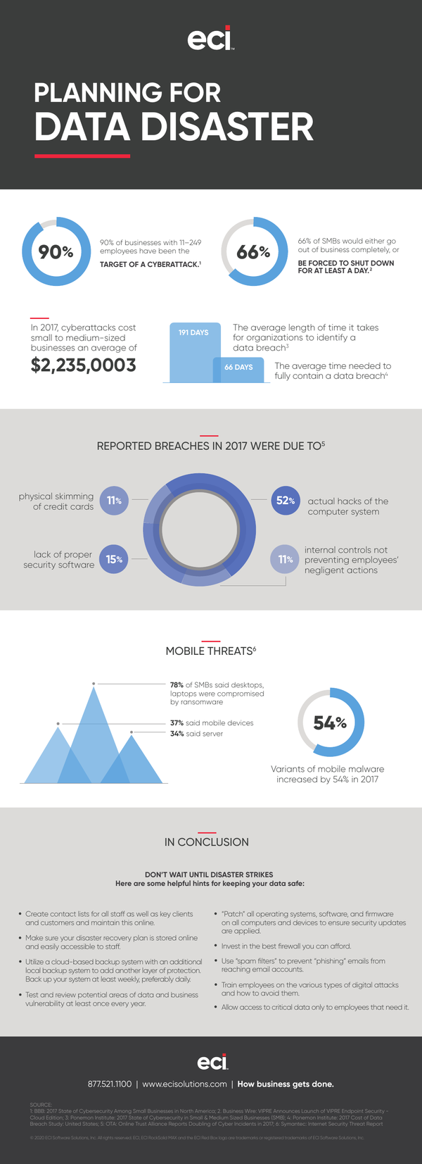 Data Disaster Infographic