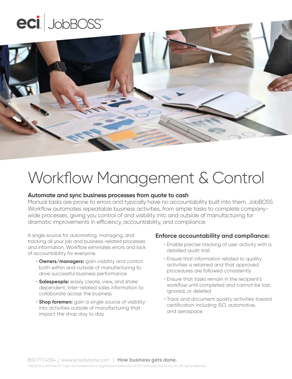 Workflow Management & Control