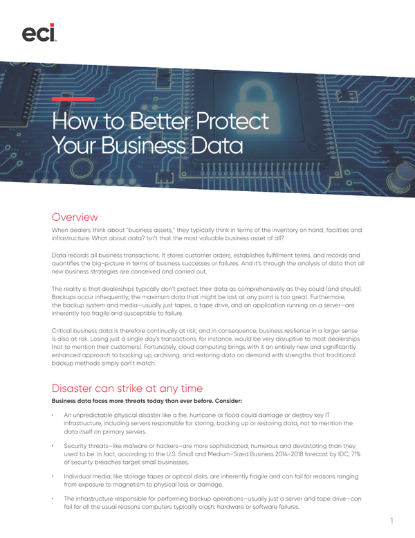 How To Better Protect Your Business Data