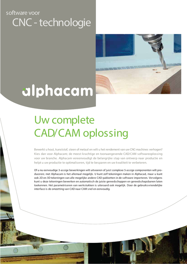Alphacam Brochure