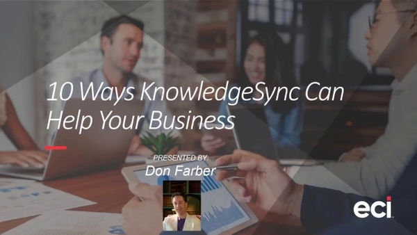 10 Ways KnowledgeSync Can Help Your Business Overview Video