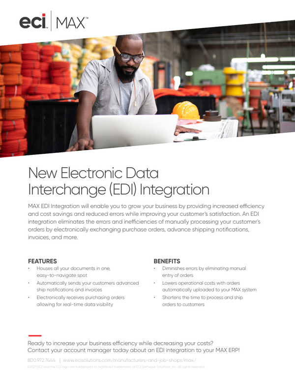 Electronic Data Interchange (EDI) Factsheet