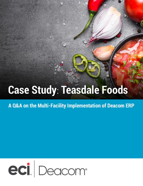 Deacom Case Study: Teasdale Foods