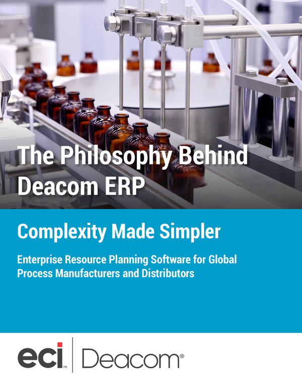 Deacom ERP Philosophy
