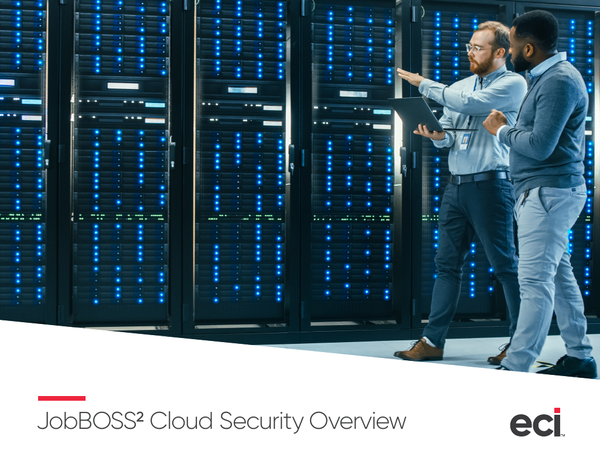 JobBOSS² Cloud Security Overview Ebook 2022