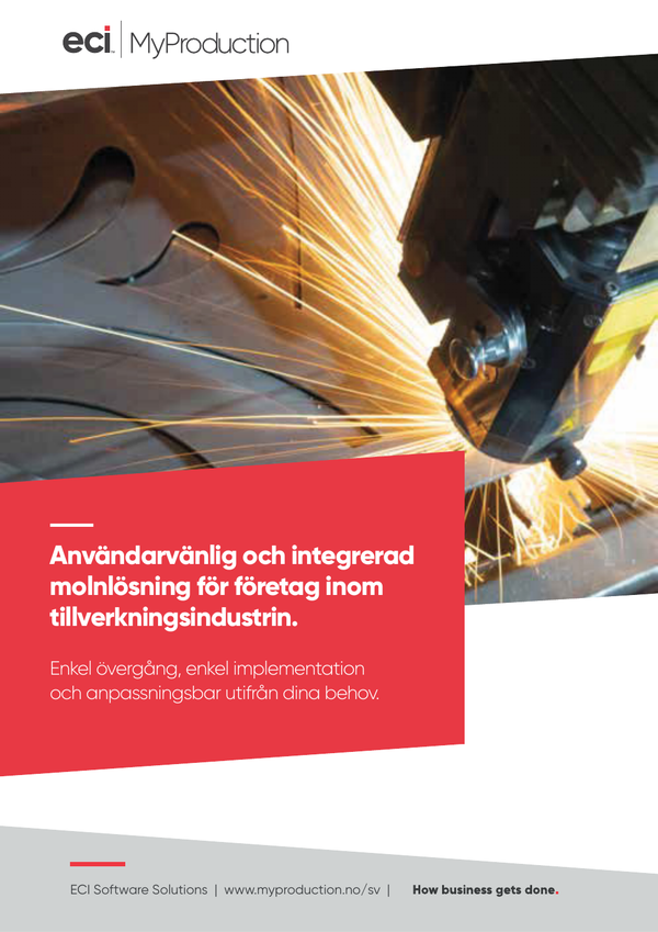 ECI MyProduction brochure