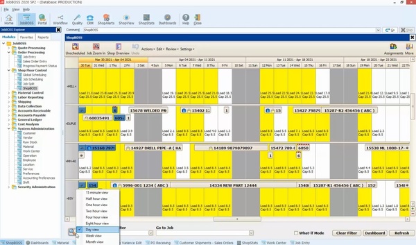 Demo video for JobBOSS' ShopBOSS