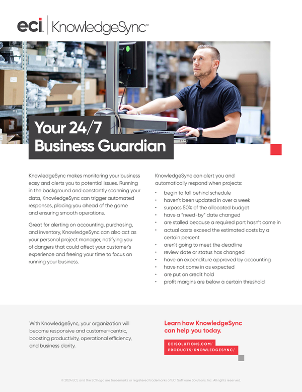 KnowledgeSync Benefits to Owners Flyer 2024