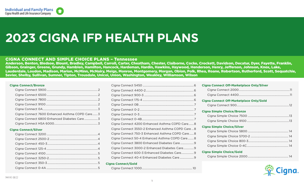 2023 Cigna IFP Tennessee Market Launch Event - Password: cigna