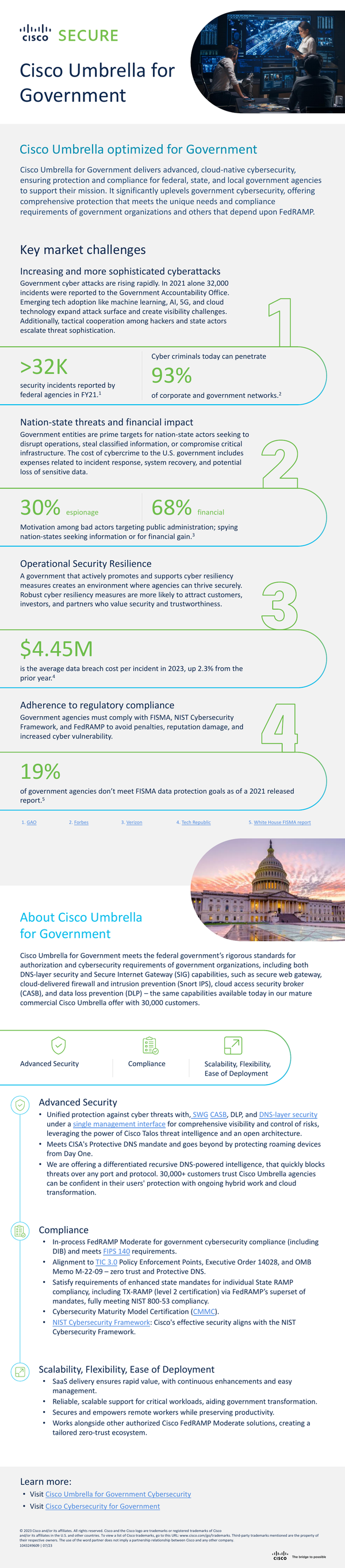 Umbrella for Government Infographic