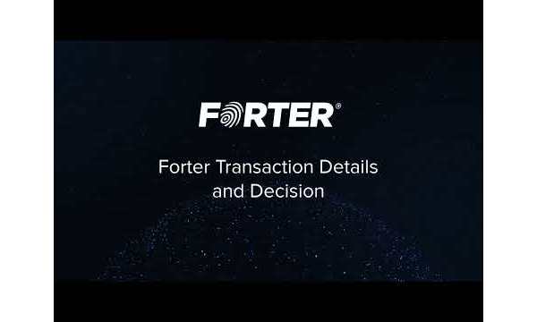 Transaction Details and Decisioning | Forter Product Demo