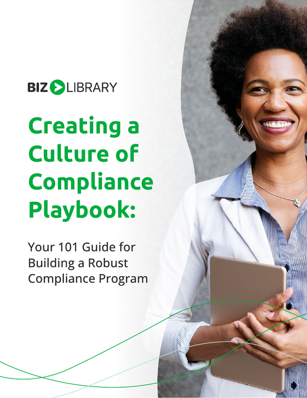 Creating a Culture of Compliance Playbook