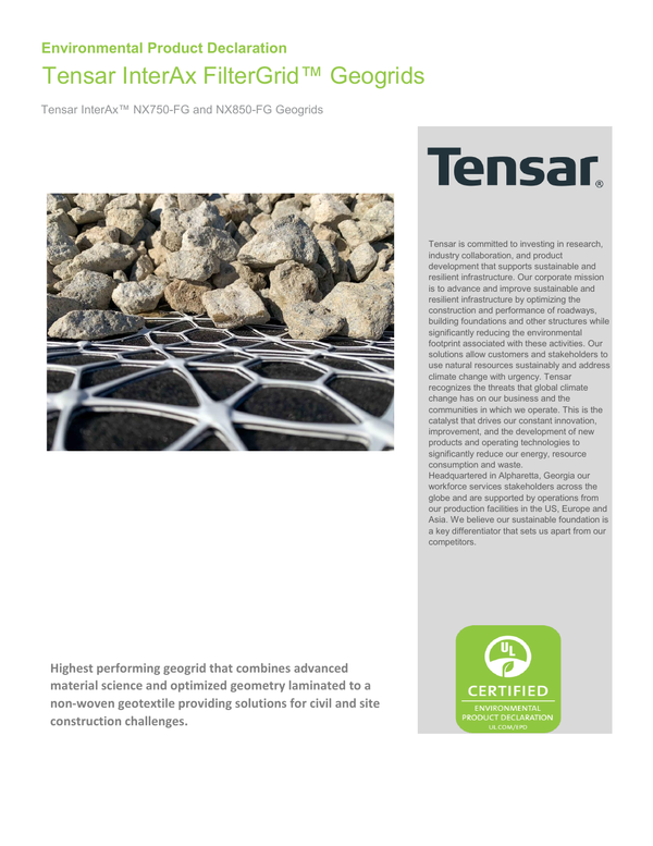 Tensar InterAx FilterGrid EPD