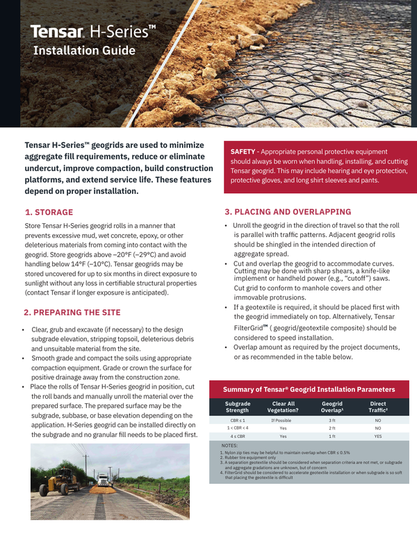 H Series Installation Guide