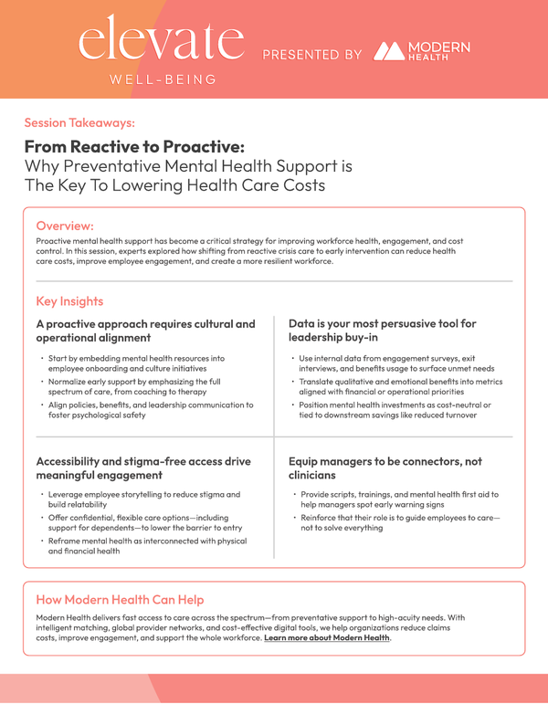 From Reactive to Proactive: Why Preventative Mental Health Support is ...