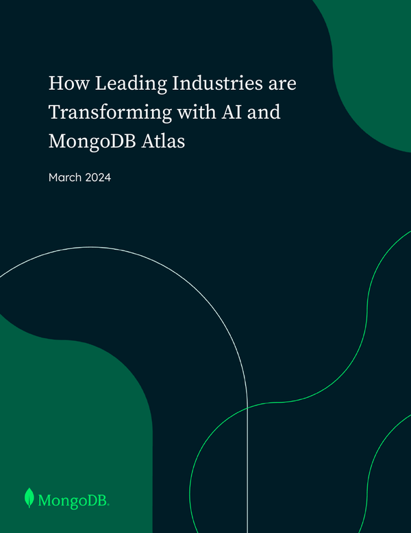 How Leading Industries are Transforming with AI and MongoDB Atlas