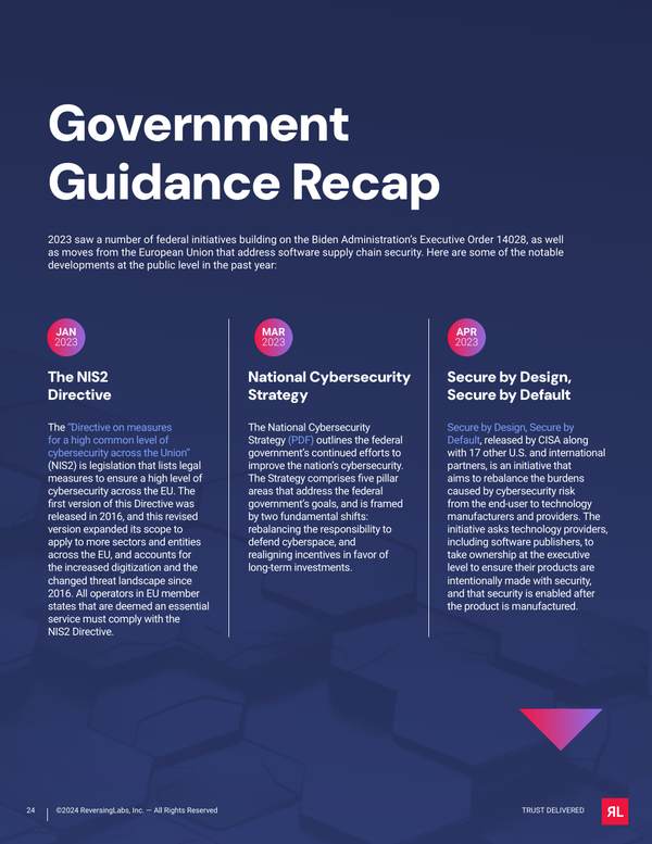 Chapter 8: Federal Guidance & Industry Initiatives